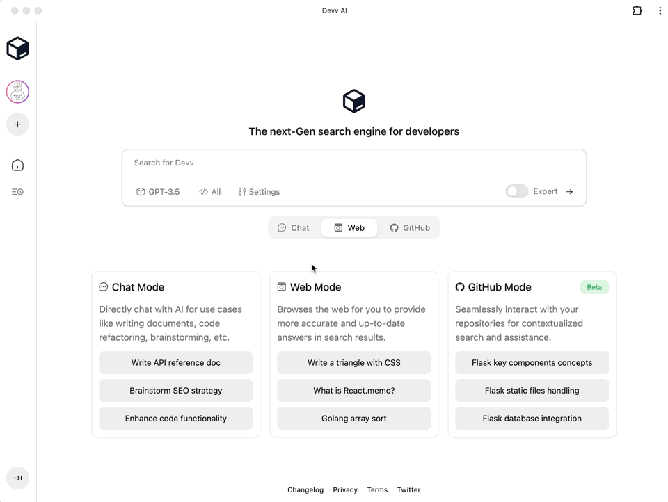 「Devv.AI」(デヴAI)とは？Perplexity超え無料検索ツールの使い方